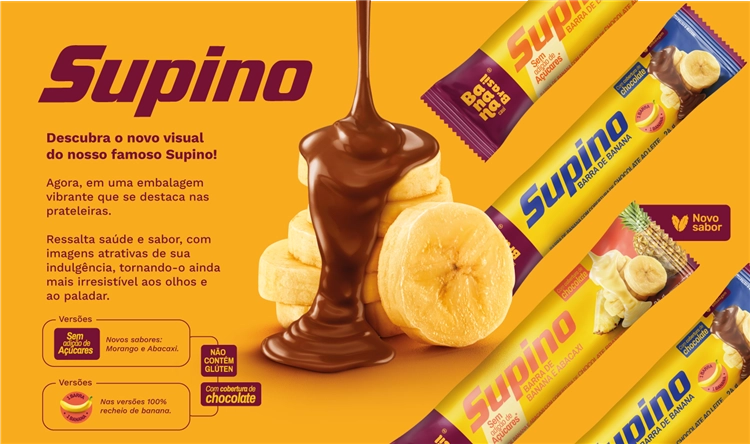 Linha Supino: Mais Saborosa e Nutritiva | Banana Brasil